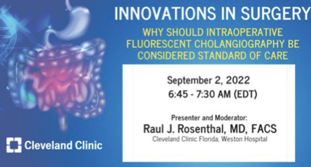 Will incisionless fluorescent cholangiography (FC) replace ...